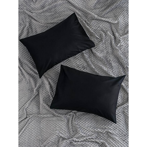 Düz Dokuma Yastık Kılıfı 2'li 50x70 Cm