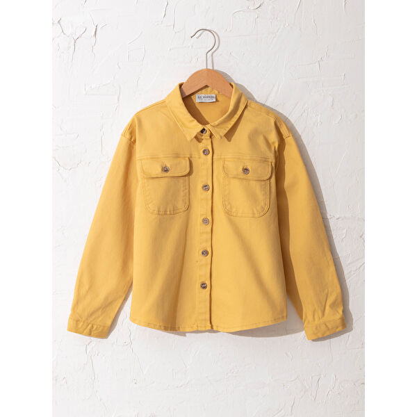 Kız Çocuk Twill Gömlek