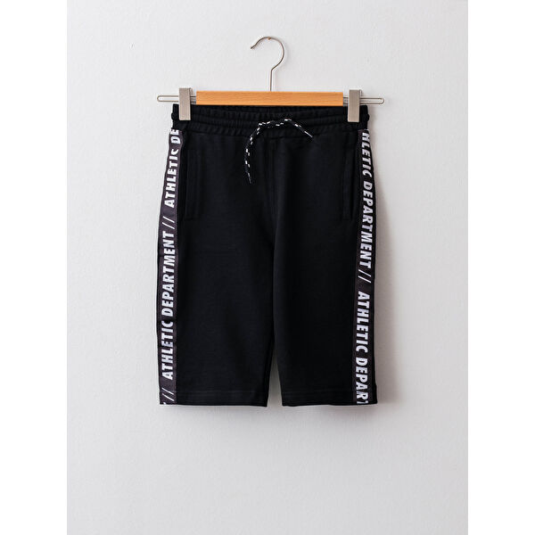 Beli Lastikli Şerit Baskılı Erkek Çocuk Roller