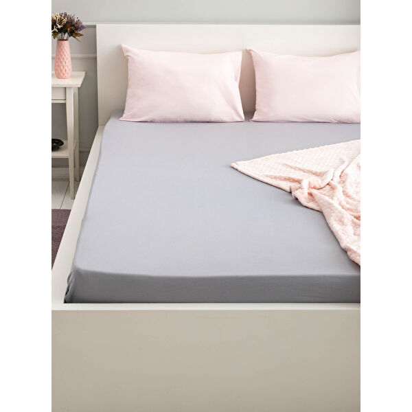 Çift Kişilik Lastikli Örme Çarşaf 160x200x30 Cm