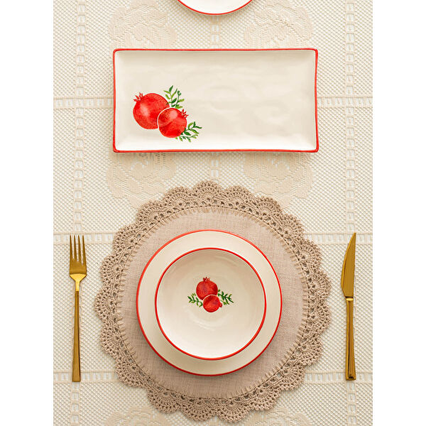 Baskılı Seramik Kase 15 Cm