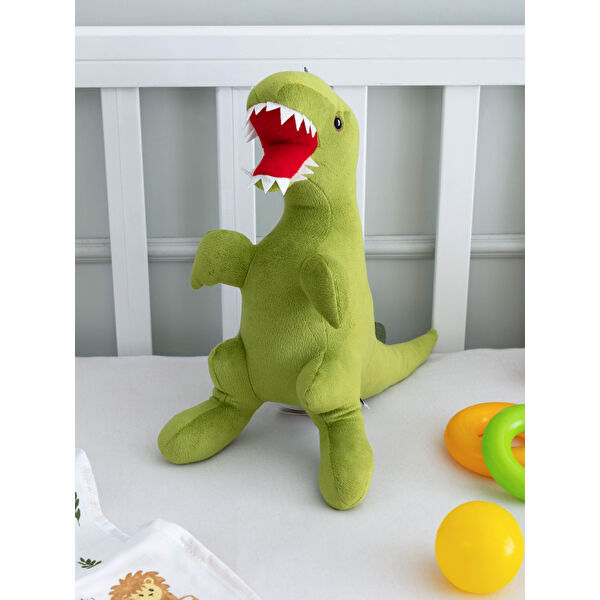 Pelüş Dolgulu Nakışlı Bebek Dinozor Kırlent Pelüş Dolgulu Nakışlı Bebek Dinozor Kırlent