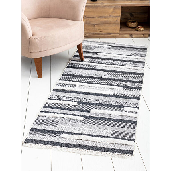 Saçaklı Jakarlı Halı 80x200 Cm Saçaklı Jakarlı Halı 80x200 Cm