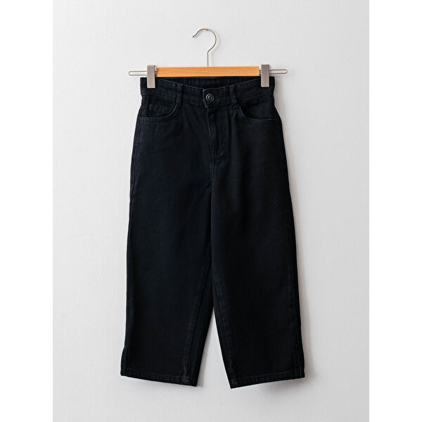 Pamuklu Kız Çocuk Jean Capri Pamuklu Kız Çocuk Jean Capri