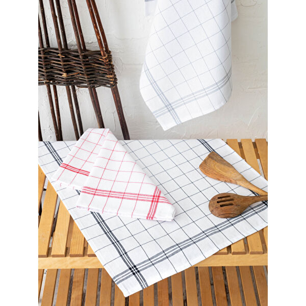 Ekose Desenli Kurulama Bezi 3'lü