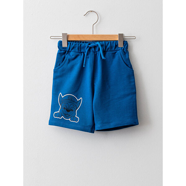 Beli Lastikli Paw Patrol Baskılı Erkek Bebek Şort