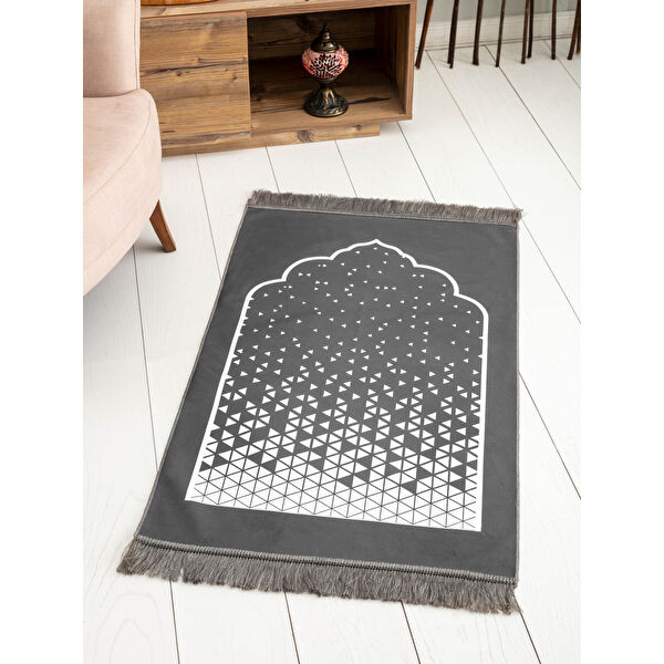 Desenli Saçaklı Dokuma Seccade 70x110 Cm Desenli Saçaklı Dokuma Seccade 70x110 Cm