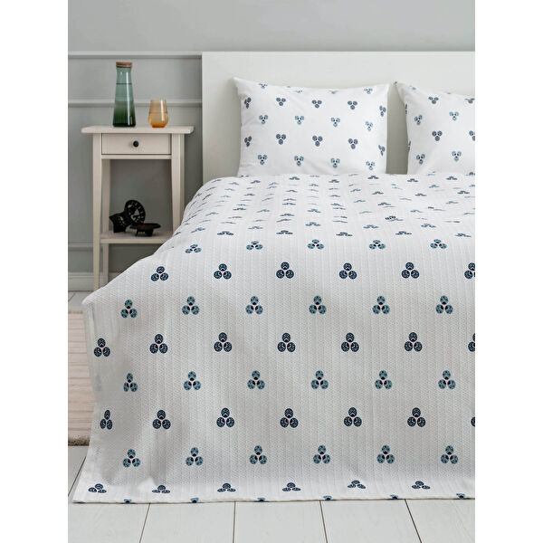 Çift Kişilik Desenli Pike Takımı