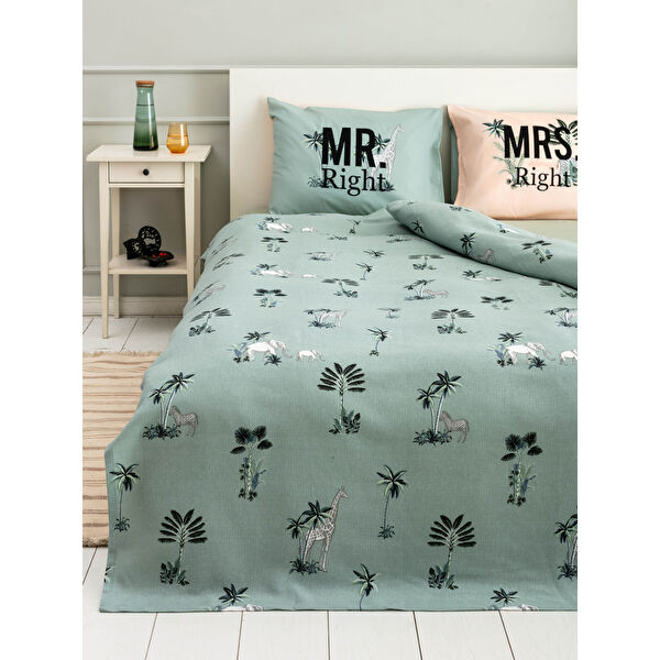 Çift Kişilik Baskılı Pike Takımı