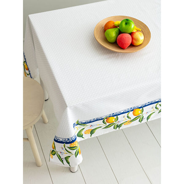 Çiçek Baskılı Masa Örtüsü 150x200 Cm