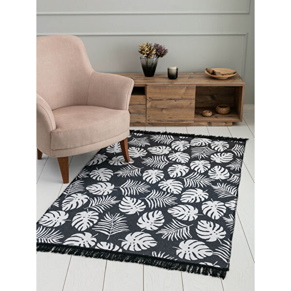 Saçaklı Jakarlı Halı 120x180 Cm