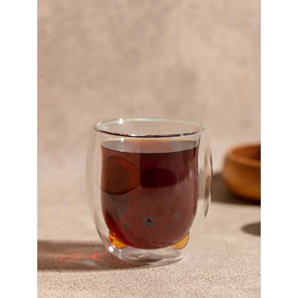Çift Cidarlı Cam Kupa Bardak 250 Ml Çift Cidarlı Cam Kupa Bardak 250 Ml