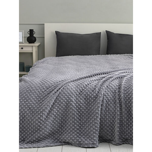 Çift Kişilik Tomurcuk Yumuşak Dokulu Battaniye 200x220 Cm