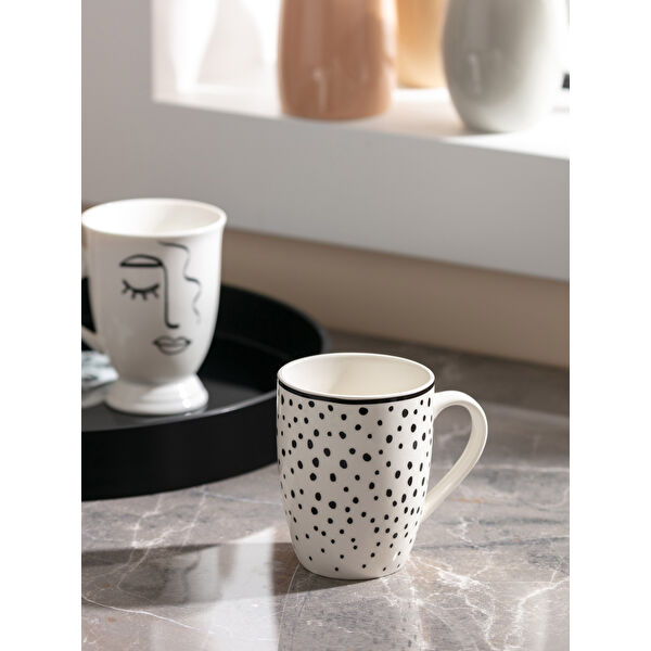 Desenli Porselen Kupa Bardak 350 Ml Desenli Porselen Kupa Bardak 350 Ml