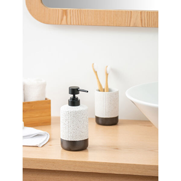 Seramik Sıvı Sabunluk 8x8x18 Cm