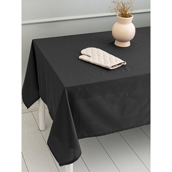 Keten Görünümlü Masa Örtüsü 150x200 Cm