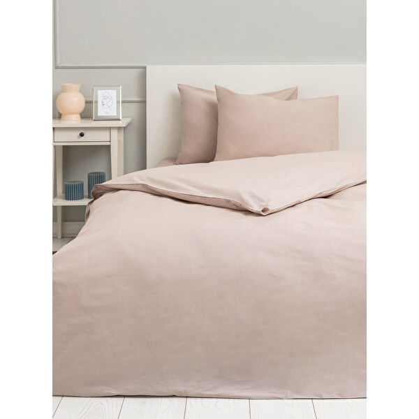 Çift Kişilik Düz Pamuklu Nevresim Takımı