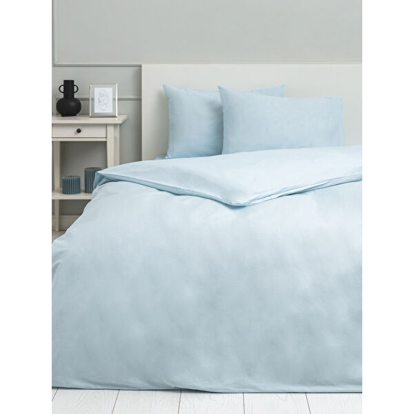 Çift Kişilik Düz Pamuklu Nevresim Takımı