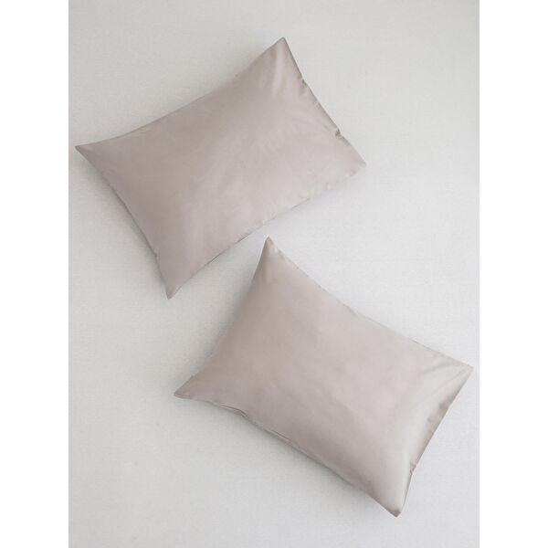 Pamuklu Düz Yastık Kılıfı 2'li 50x70 Cm