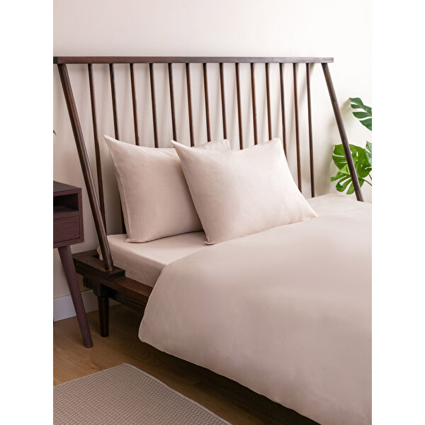 Düz Pamuklu Çift Kişilik Nevresim Takımı