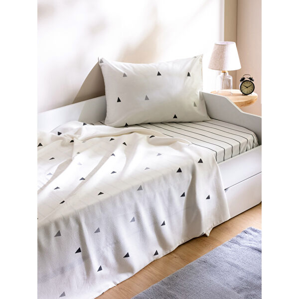 Baskılı Pamuklu Erkek Çocuk Pike Takımı