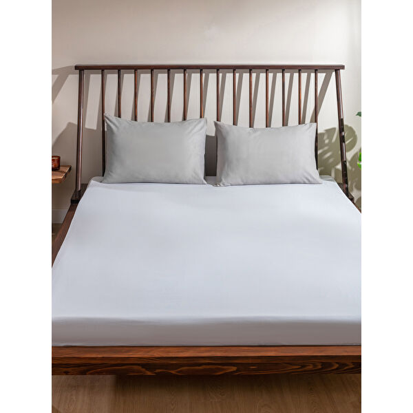 Çift Kişilik Lastikli Dokuma Çarşaf 180x200x30 Cm