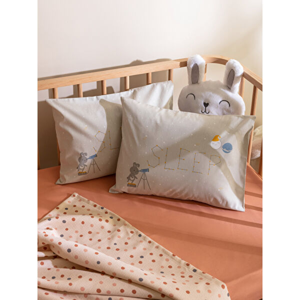 Baskılı Bebek Yastık Kılıfı 2'li 35x45 Cm Baskılı Bebek Yastık Kılıfı 2'li 35x45 Cm