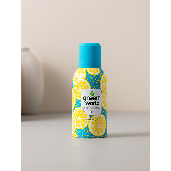 Green World Limon Kokulu Sprey Kolonya 150 Ml