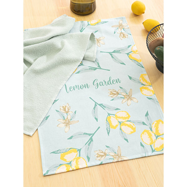 Pamuklu Baskılı Kurulama Bezi 2'li 40x60 Cm