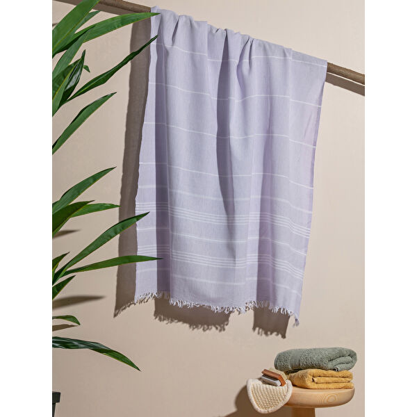Çizgili Saçaklı Peştamal Plaj Havlusu 90x165 Cm Çizgili Saçaklı Peştamal Plaj Havlusu 90x165 Cm