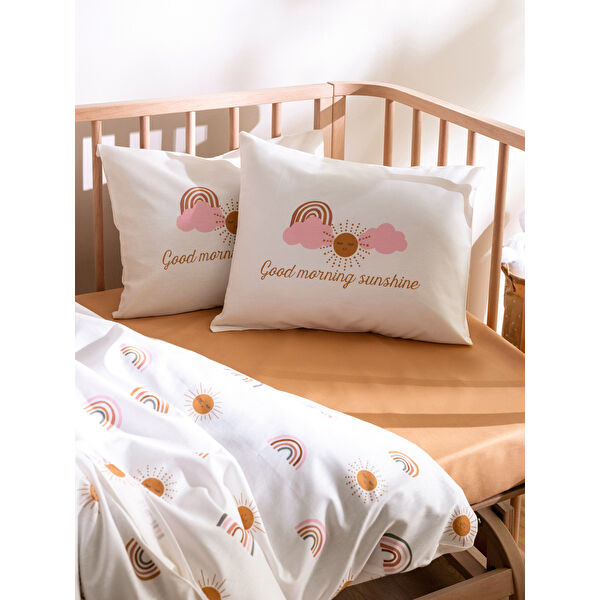 Baskılı Dokuma Bebek Yastık Kılıfı 35x45 Cm Baskılı Dokuma Bebek Yastık Kılıfı 35x45 Cm