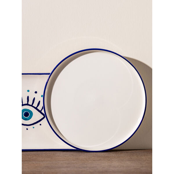 Düz Seramik Tabak 19 Cm