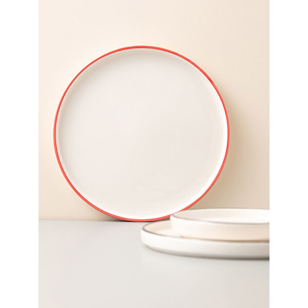 Düz Seramik Tabak 19 Cm