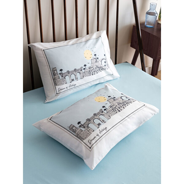 Baskılı Dokuma Yastık Kılıfı 2'li 50x70 Cm Baskılı Dokuma Yastık Kılıfı 2'li 50x70 Cm