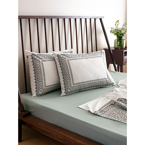 Baskılı Dokuma Yastık Kılıfı 2'li 50x70 Cm Baskılı Dokuma Yastık Kılıfı 2'li 50x70 Cm