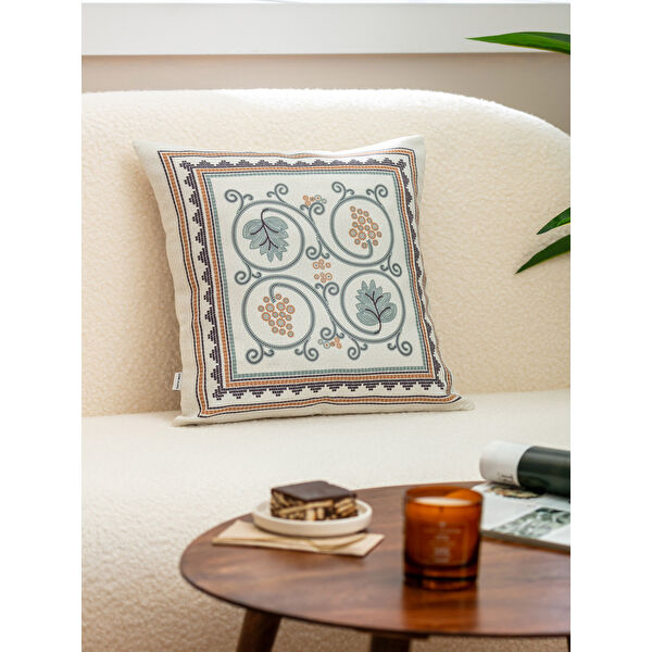 Mozaik Desenli Kırlent Kılıfı 45x45 Cm Mozaik Desenli Kırlent Kılıfı 45x45 Cm