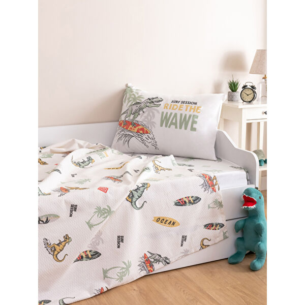 Baskılı Pamuklu Çocuk Pike Takımı Baskılı Pamuklu Çocuk Pike Takımı