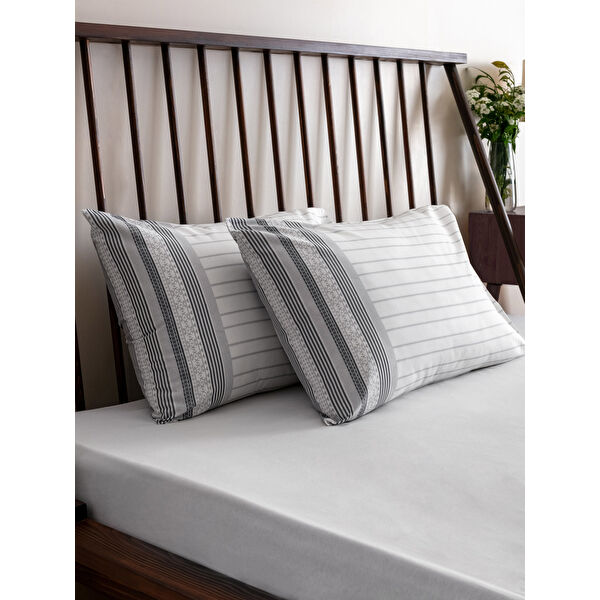 Baskılı Dokuma Yastık Kılıfı 2'li 50x70 Cm Baskılı Dokuma Yastık Kılıfı 2'li 50x70 Cm