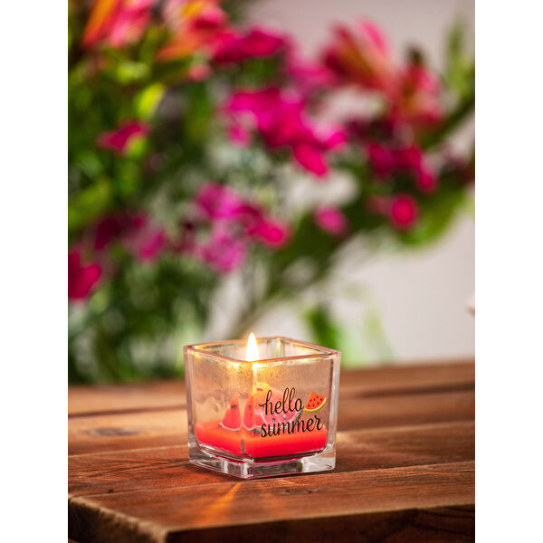 Karpuz Şekilli Dekoratif Bardak Mum 5 Cm Karpuz Şekilli Dekoratif Bardak Mum 5 Cm