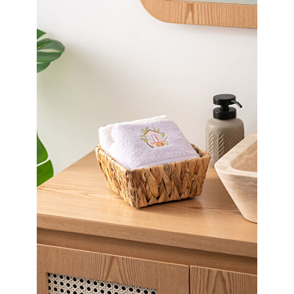 Nakışlı Pamuklu El Havlusu 30x50 Cm