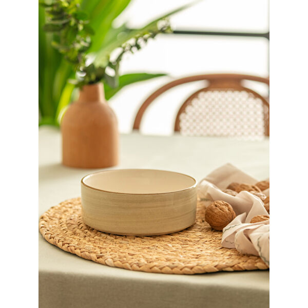 Düz Seramik Kase 14 Cm