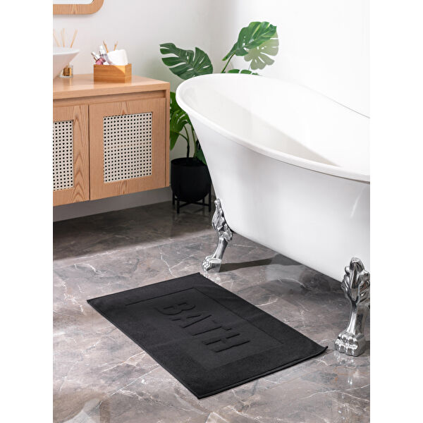 Baskılı Pamuklu Banyo Paspası 50x70 Cm