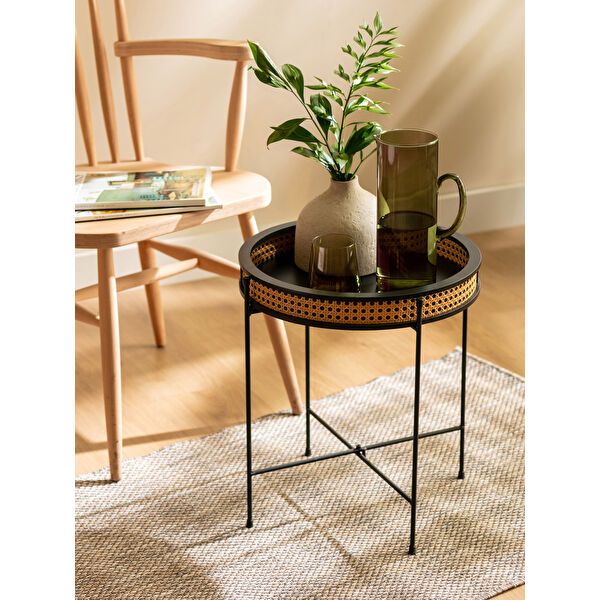 Yuvarlak Dekoratif Sehpa 40x45 Cm