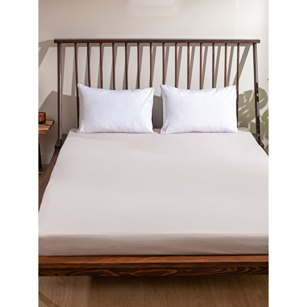 Çift Kişilik Lastikli Dokuma Çarşaf 160x200x30 Cm