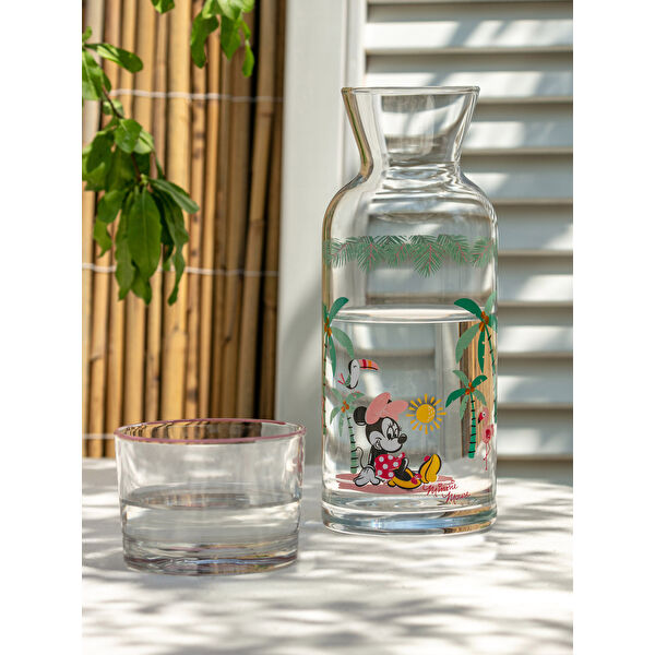 Minnie Mouse Lisanslı Cam Karaf Sürahi 700 Ml Minnie Mouse Lisanslı Cam Karaf Sürahi 700 Ml
