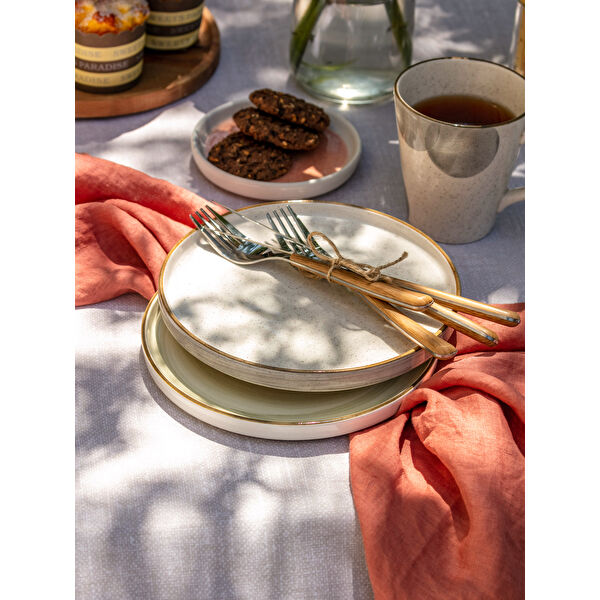 Düz Seramik Tabak 21 Cm Düz Seramik Tabak 21 Cm