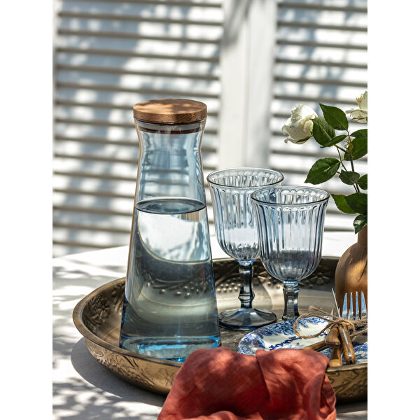 Düz Cam Karaf Sürahi 1100 Ml Düz Cam Karaf Sürahi 1100 Ml
