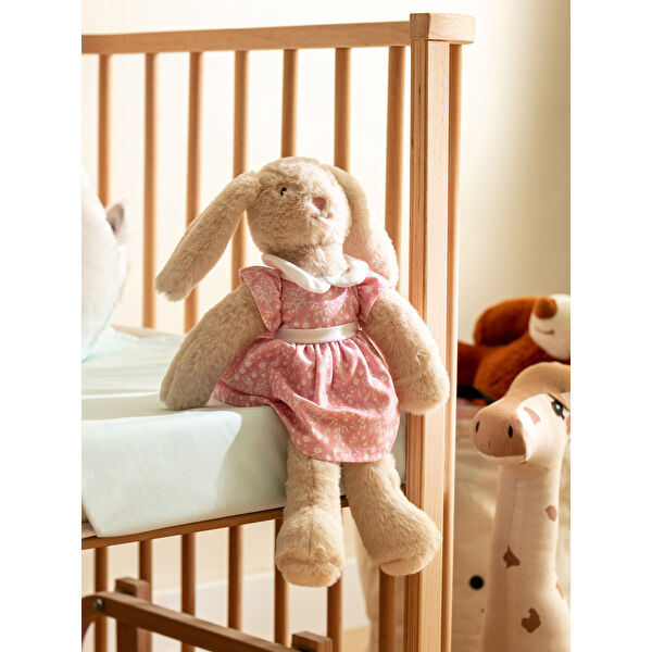 Nakış Detaylı Pelüş Dolgulu Tavşan Bebek Kırlent 40 Cm Nakış Detaylı Pelüş Dolgulu Tavşan Bebek Kırlent 40 Cm