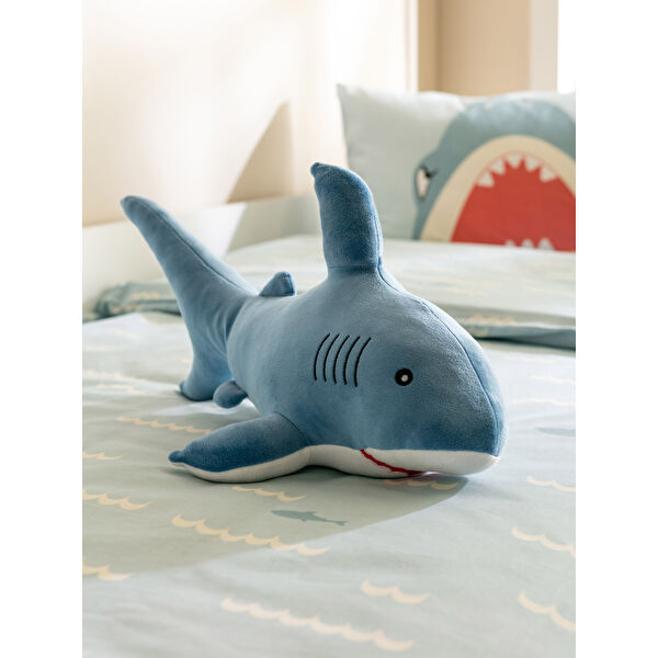 Pelüş Dolgulu Köpek Balığı Bebek Kırlent 50 Cm