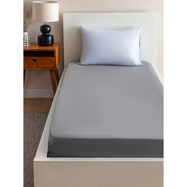 Lastikli Örme Tek Kişilik Çarşaf 140x200x30 Cm Lastikli Örme Tek Kişilik Çarşaf 140x200x30 Cm